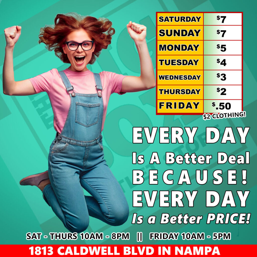 THE BIG BOX OUTLET - Idaho's Favorite Store On Shuffle!