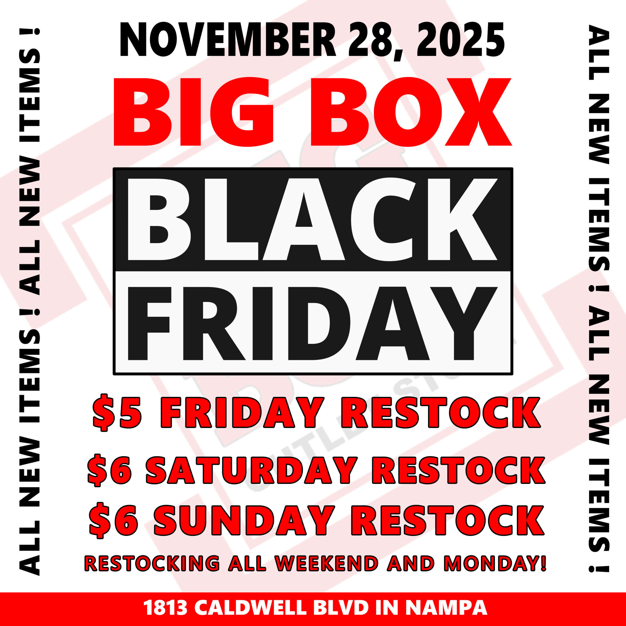 THE BIG BOX OUTLET - Idaho's Favorite Store On Shuffle!